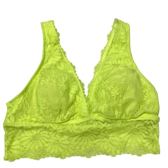 aerie | Intimates & Sleepwear | New Aerie Bralette Small Neon Bright ...